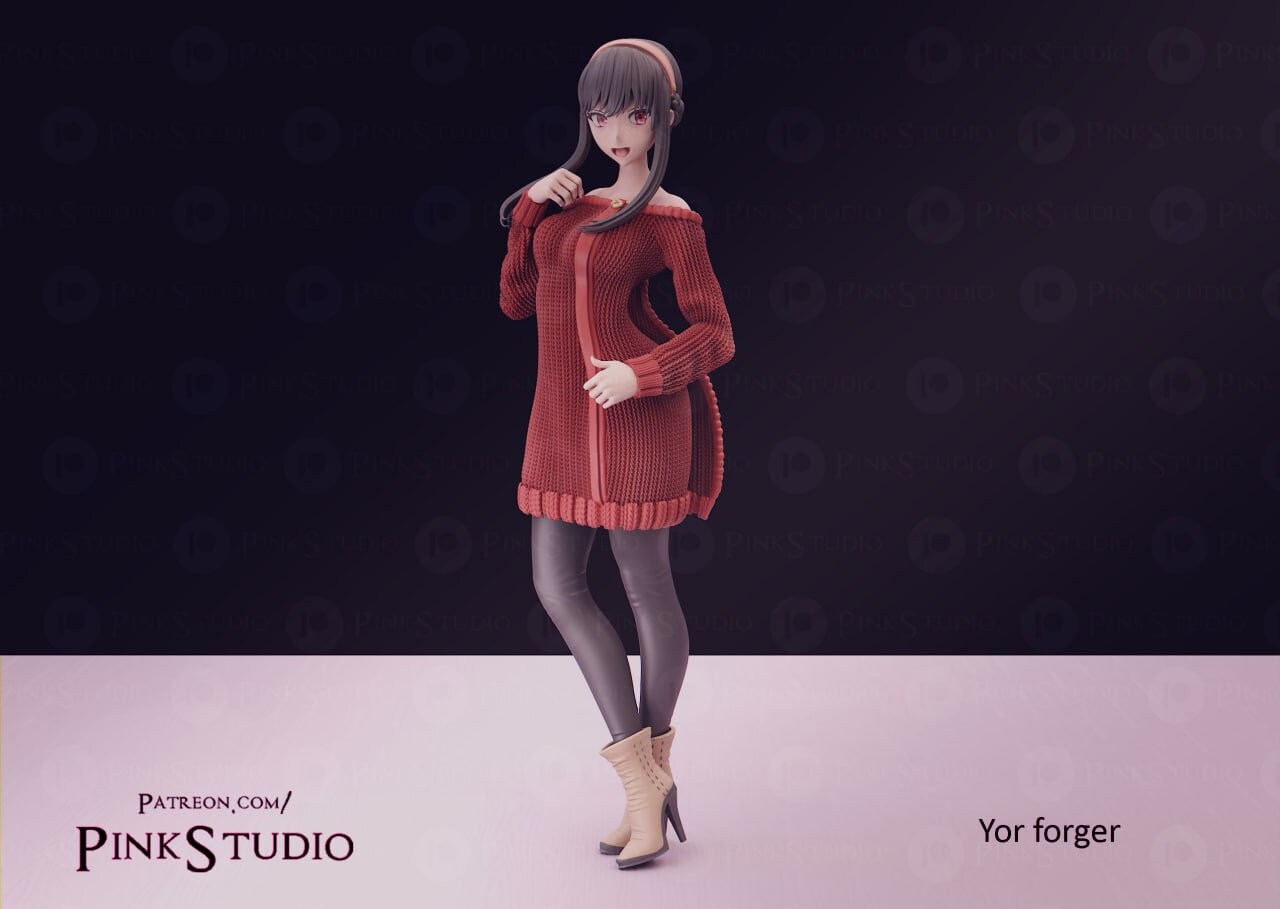 Yor Forger Statue - Etsy Australia