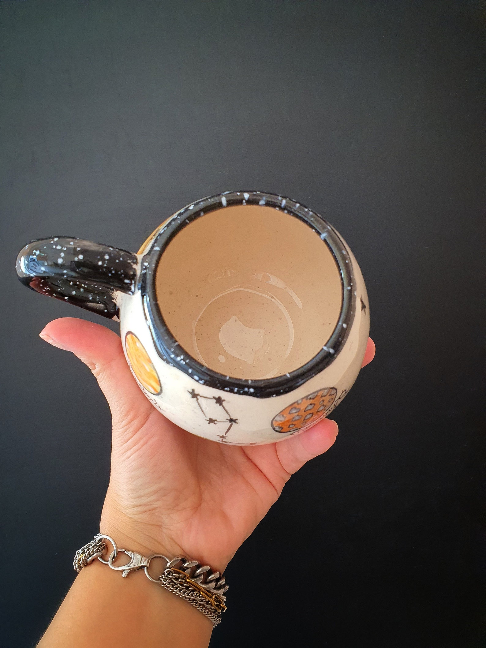 Personalized Zodiac Constellation Mug Space Mug Solar System | Etsy