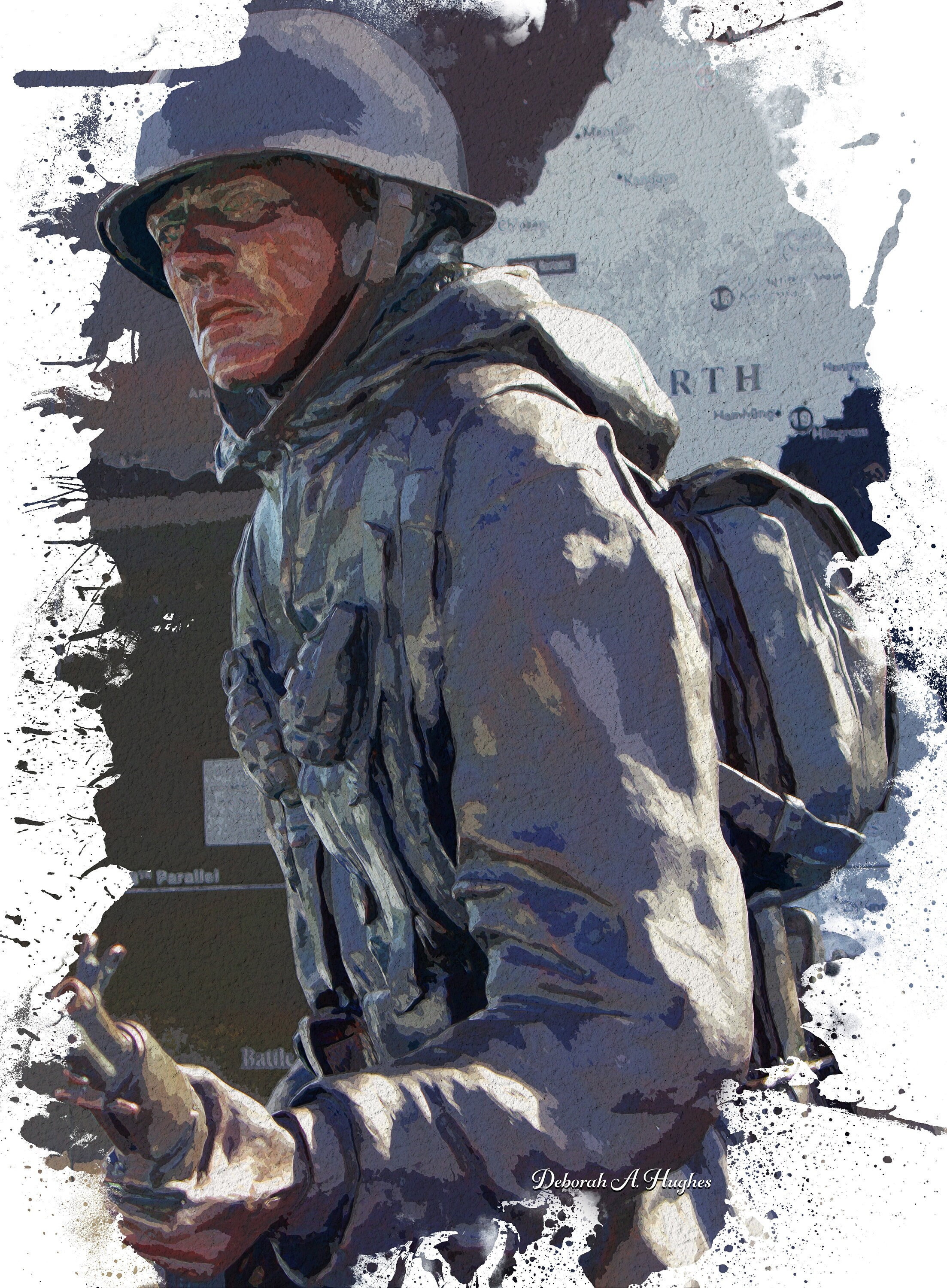 Digital Download Printable Art Digital American Soldier Wall Art for ...