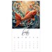 2024 Wall Calendar Fractal Surrealism Koi Fish - Etsy