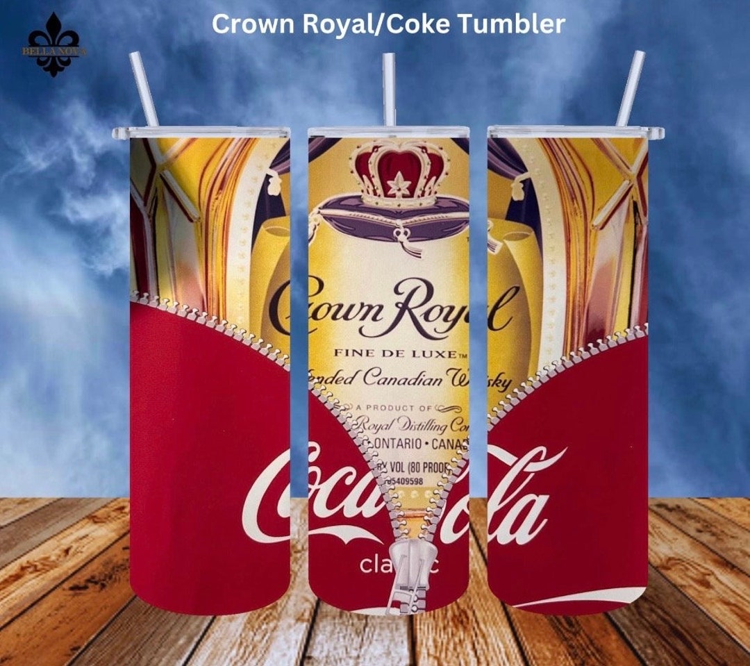 Crown Royal / Coke Tumbler - Etsy