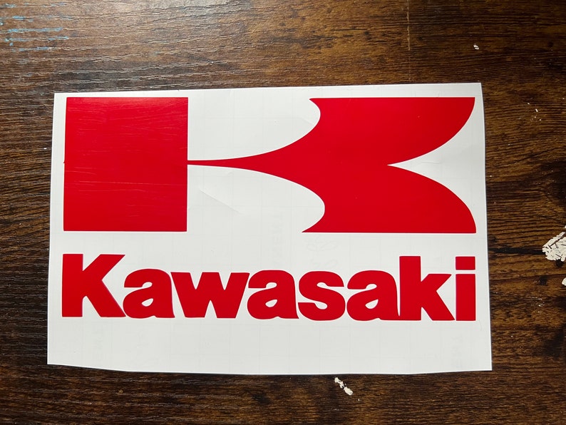 Kawasaki Decal - Etsy