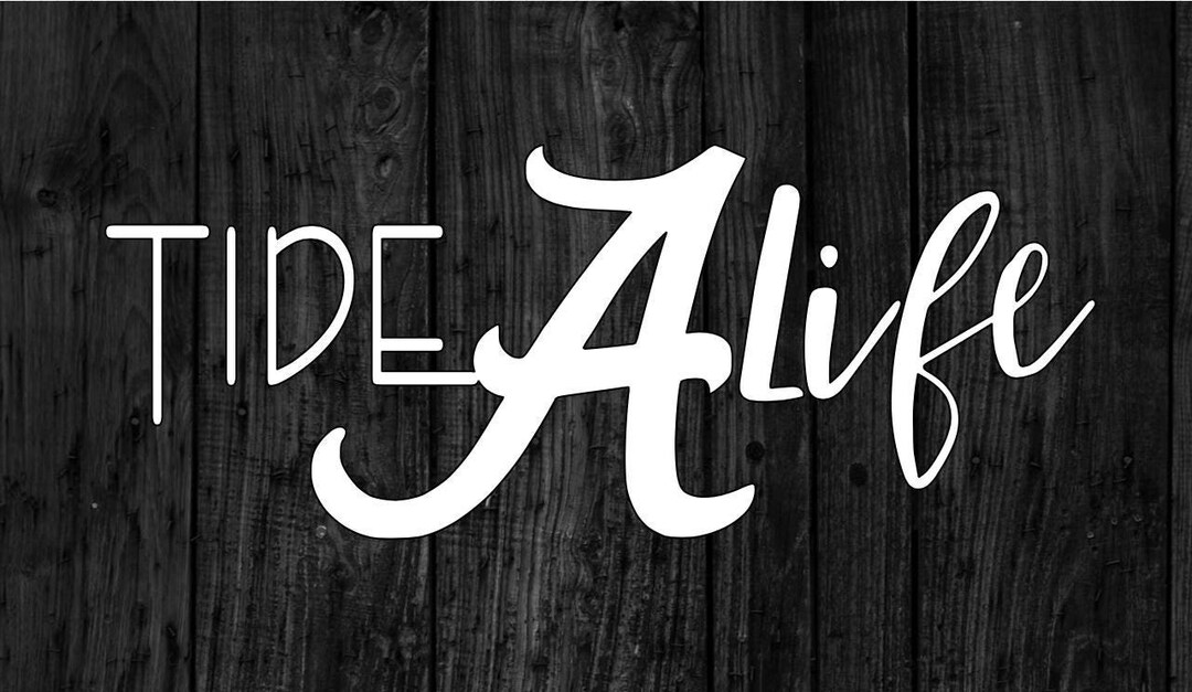 INSPIRED Tide Life Decal - Etsy