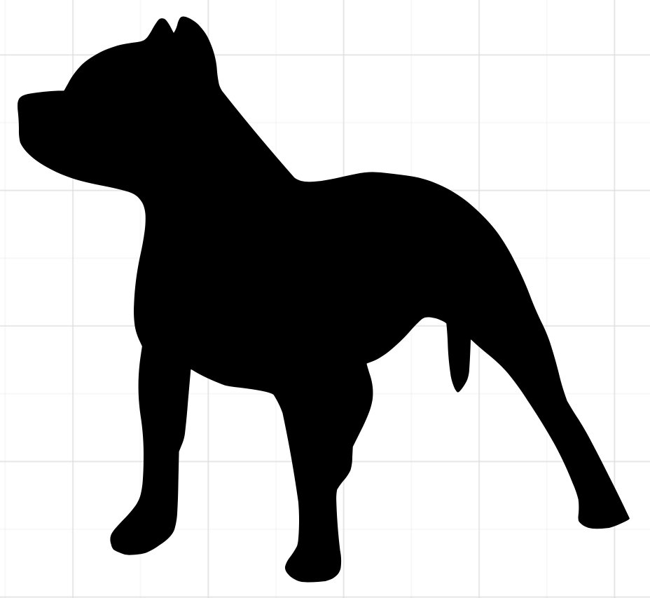 Pit Bull Decal - Etsy
