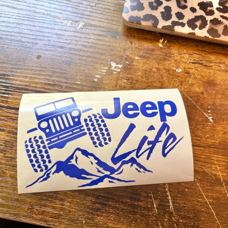 Jeep Life Decal - Etsy