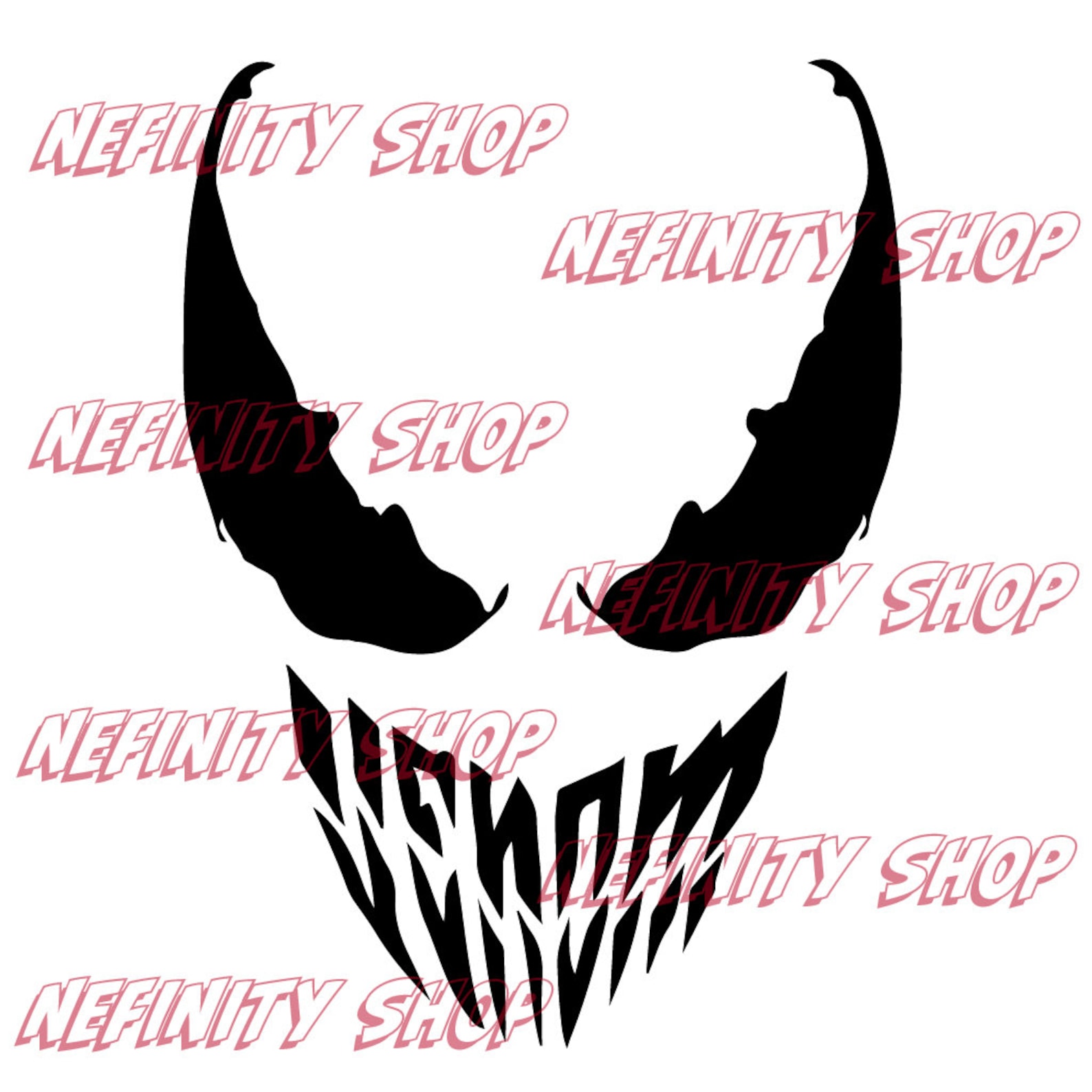 Venom SVG, Venom Clip Art, Venom Cut File, Venom Vector, Venom Logo Svg ...