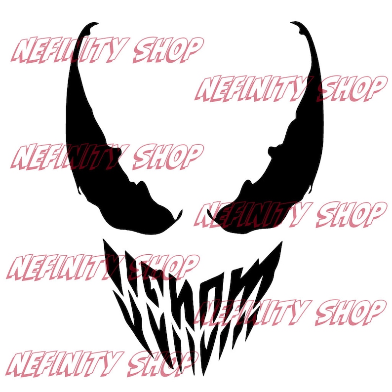 Venom SVG, Venom Clip Art, Venom Cut File, Venom Vector, Venom Logo Svg ...