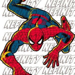 Spider-man Svg/dxf Cut File, Spider-man Clipart, Spider-man Dxf, Spider ...