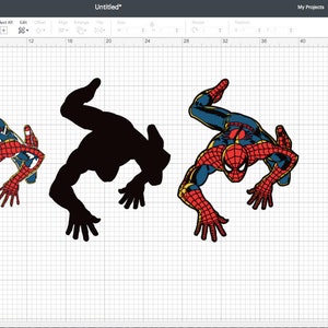 Spider-man Svg/dxf Cut File, Spider-man Clipart, Spider-man Dxf, Spider ...