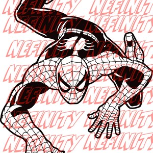 Spider-man Svg/dxf Cut File, Spider-man Clipart, Spider-man Dxf, Spider ...