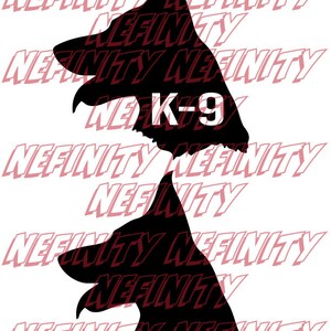 K-9 SVG BUNDLE , K-9 Clip Art,k-9 Cut File,k-9 Vector, K-9 Logo Svg ...
