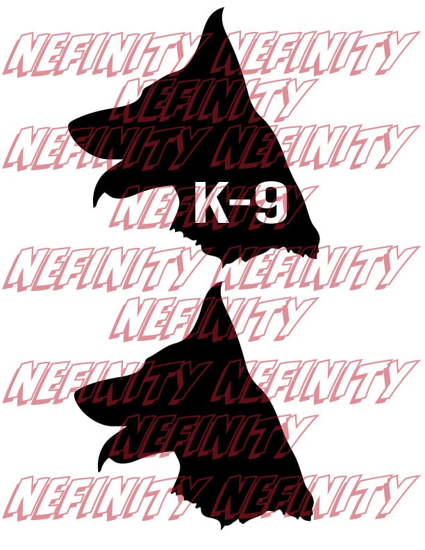 K-9 SVG BUNDLE K-9 Clip Artk-9 Cut Filek-9 Vector K-9 - Etsy