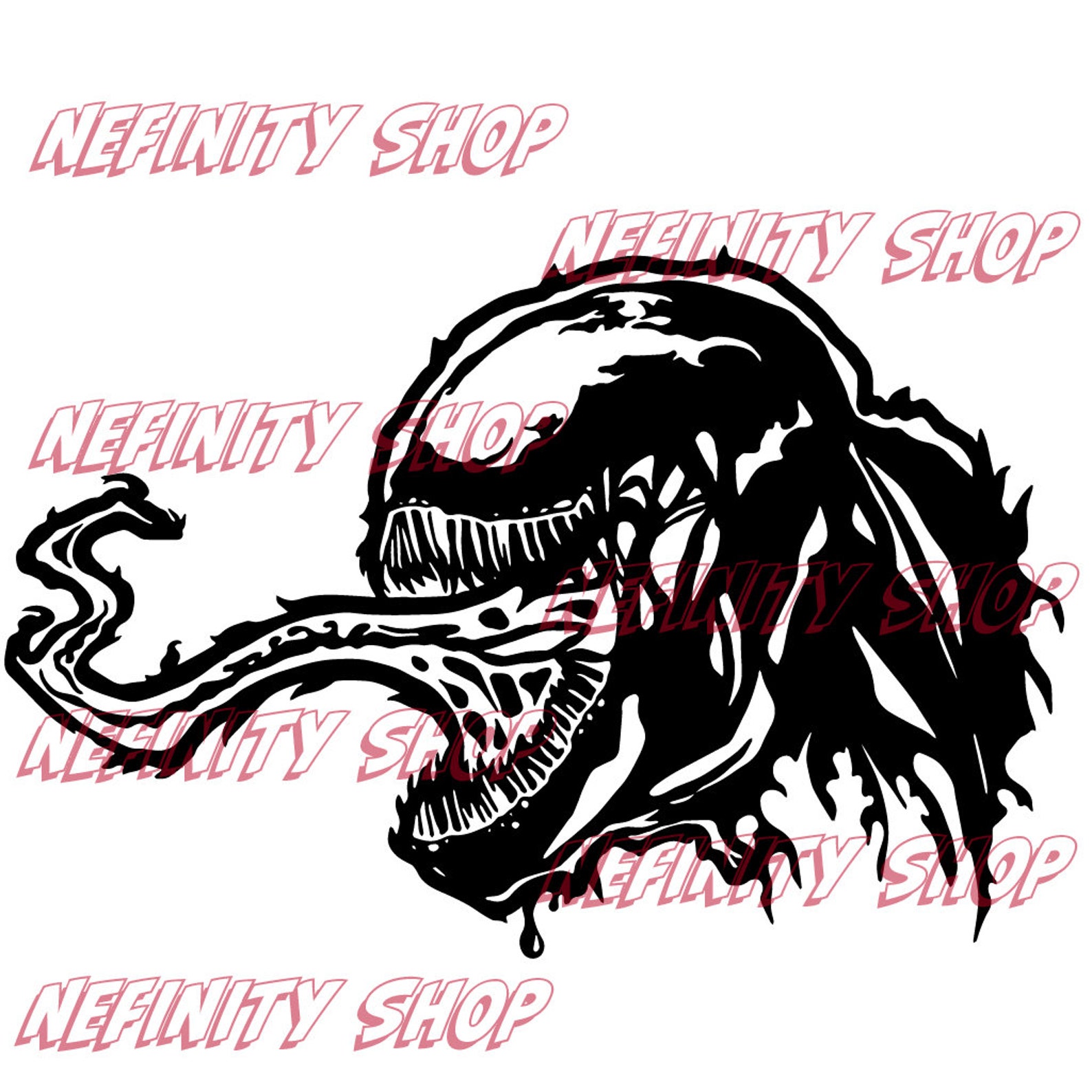 Venom SVG, Venom Clip Art, Venom Cut File, Venom Vector, Venom Logo Svg ...