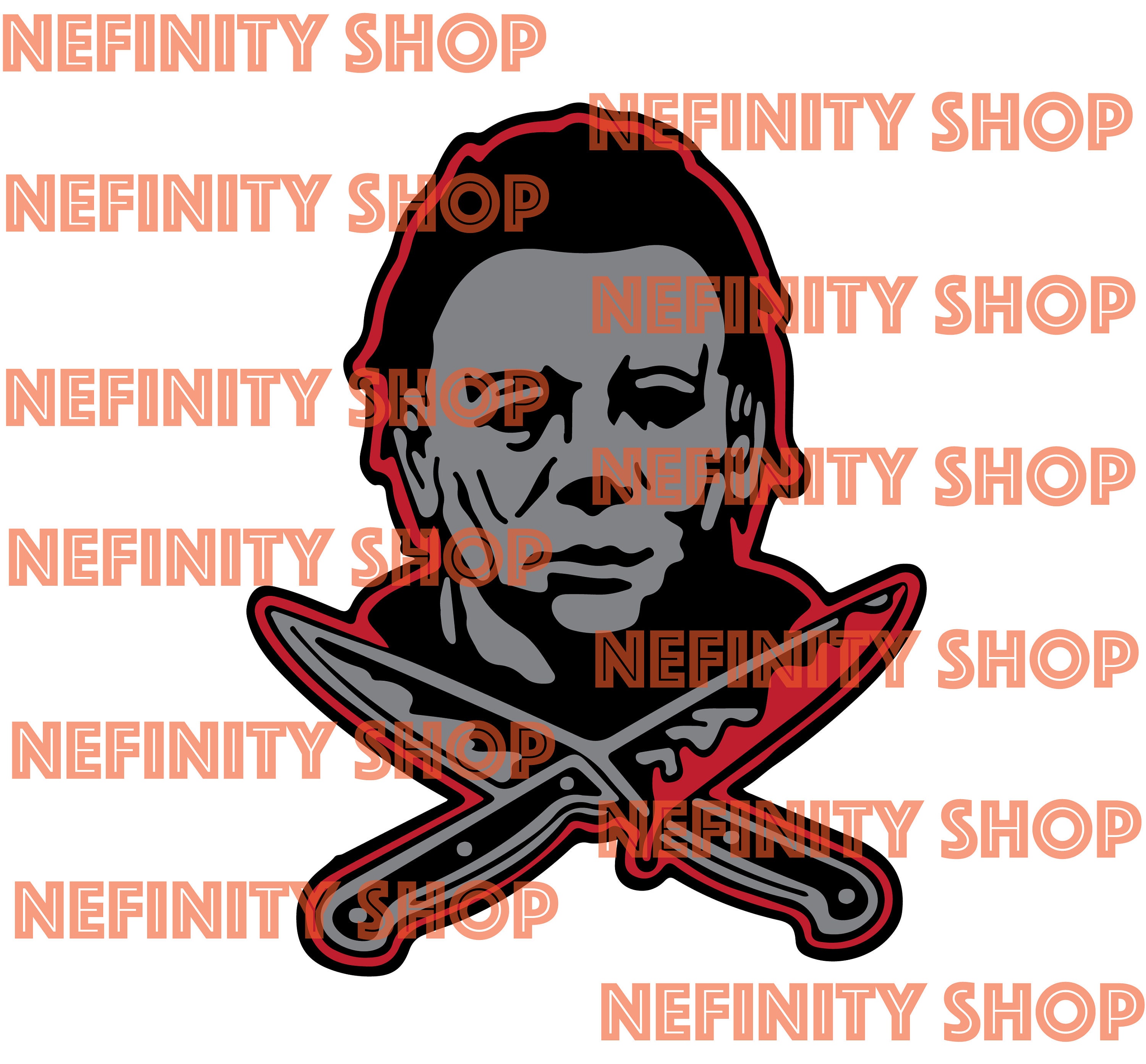 Halloween Slasher SVG PNG Digital File - Etsy