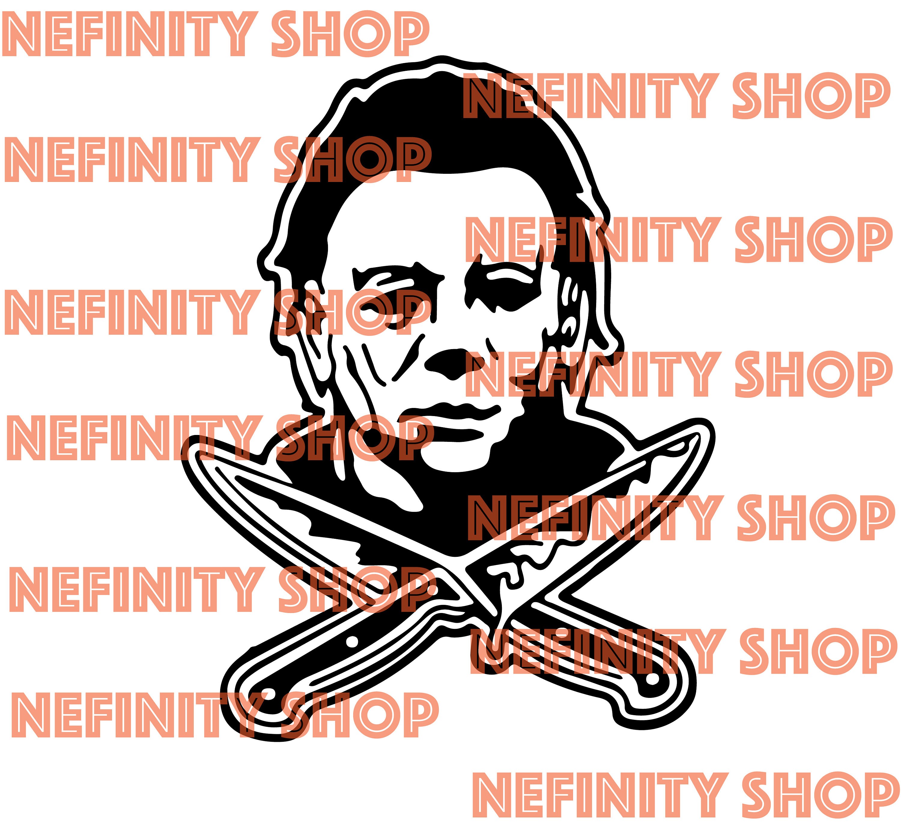 Halloween Slasher SVG PNG Digital File - Etsy