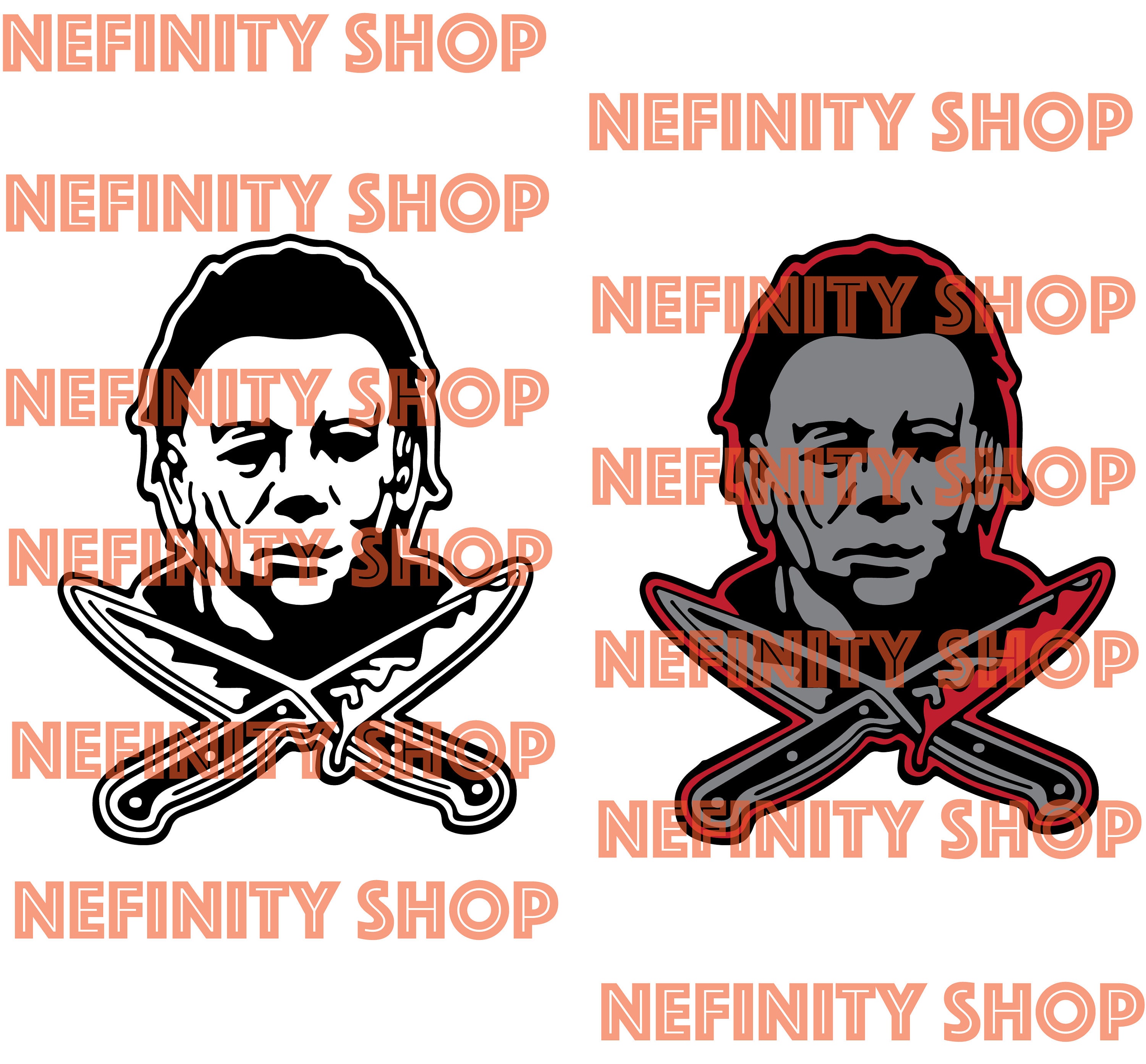 Halloween Slasher SVG PNG Digital File - Etsy