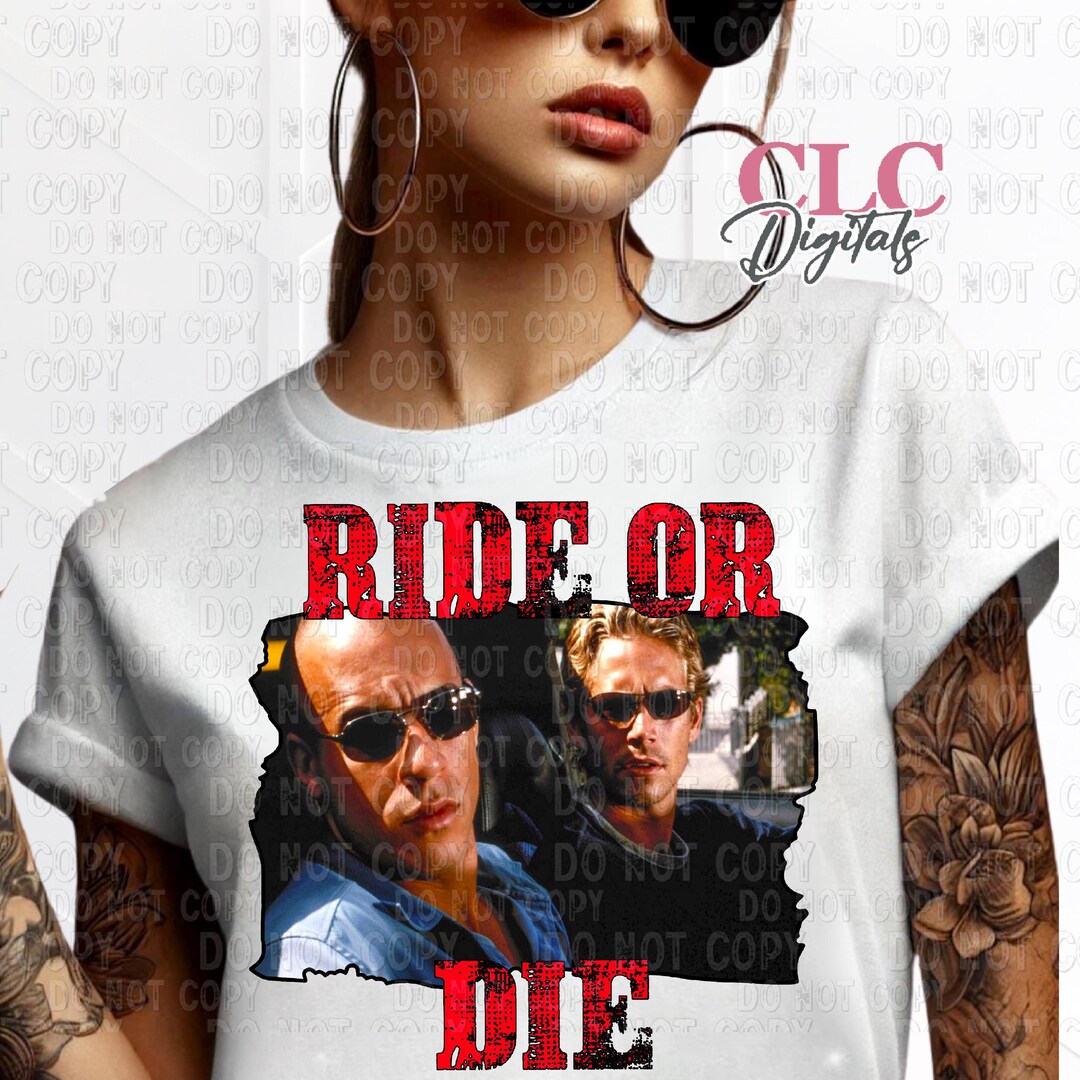 Trendy Popular Design Png, Fast & Furious Png, Ride or Die Png, Digital ...