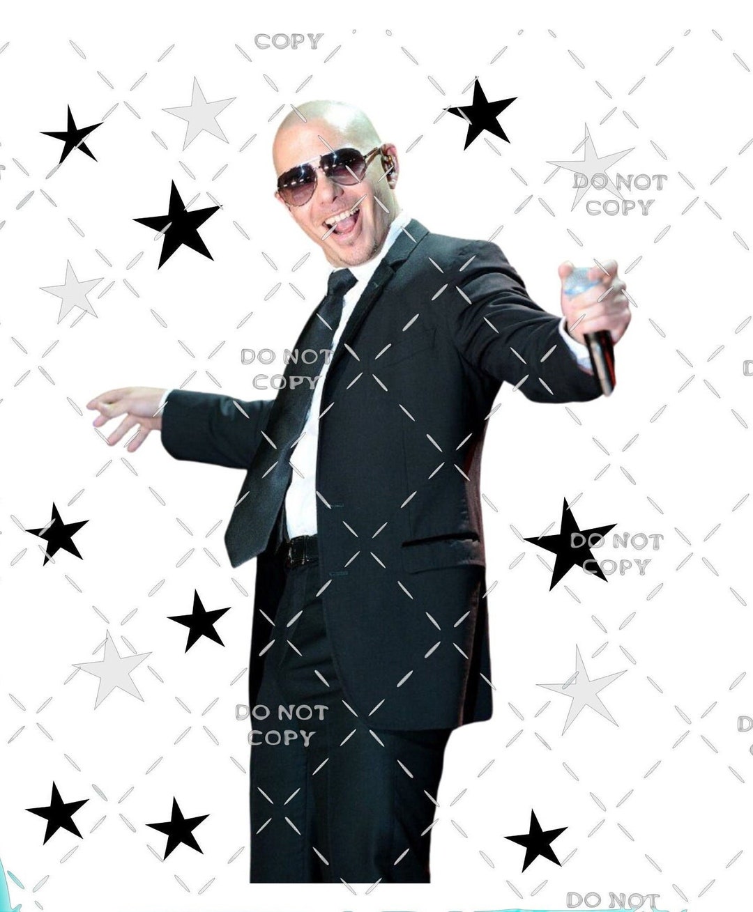 Latino Singer Png, Pitbull Sublimation Png, Pop, Dont Stop Party ...
