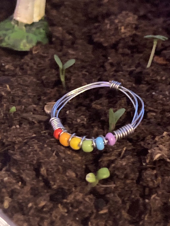 Pride Flag Ring - Etsy