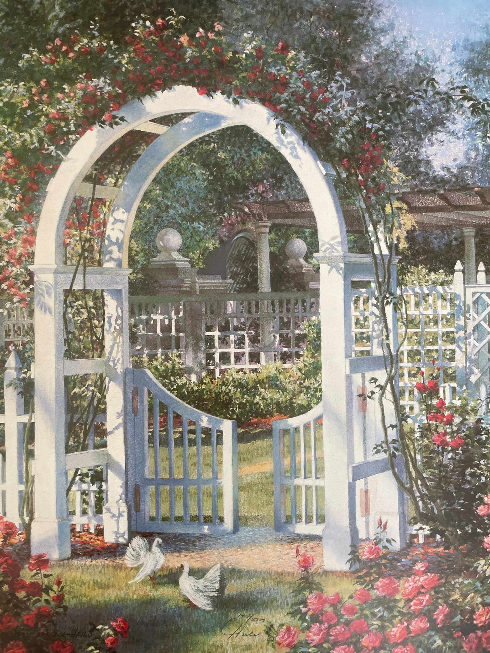 Barbara Hails, “rose Gate” - Etsy