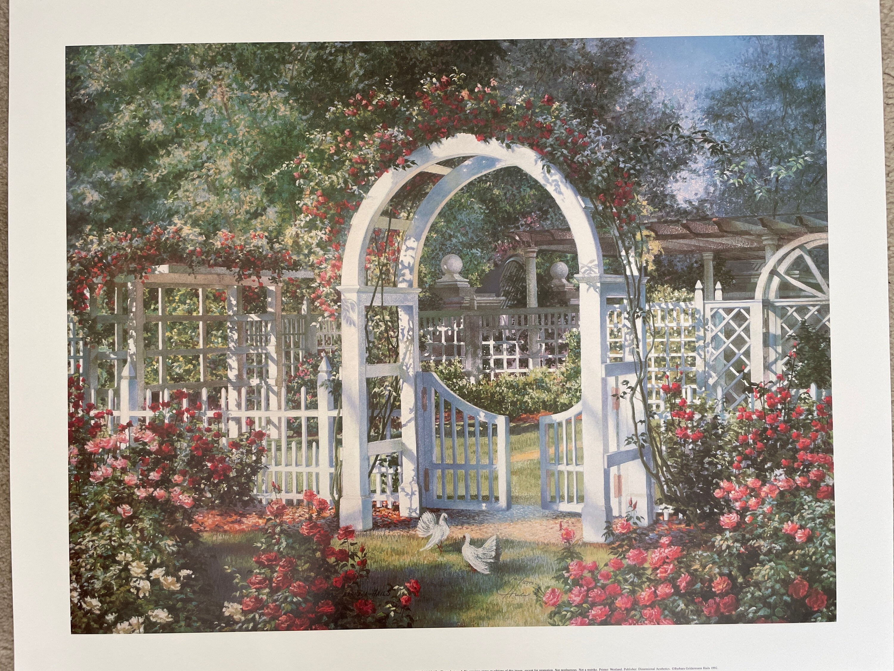 Barbara Hails, “rose Gate” - Etsy
