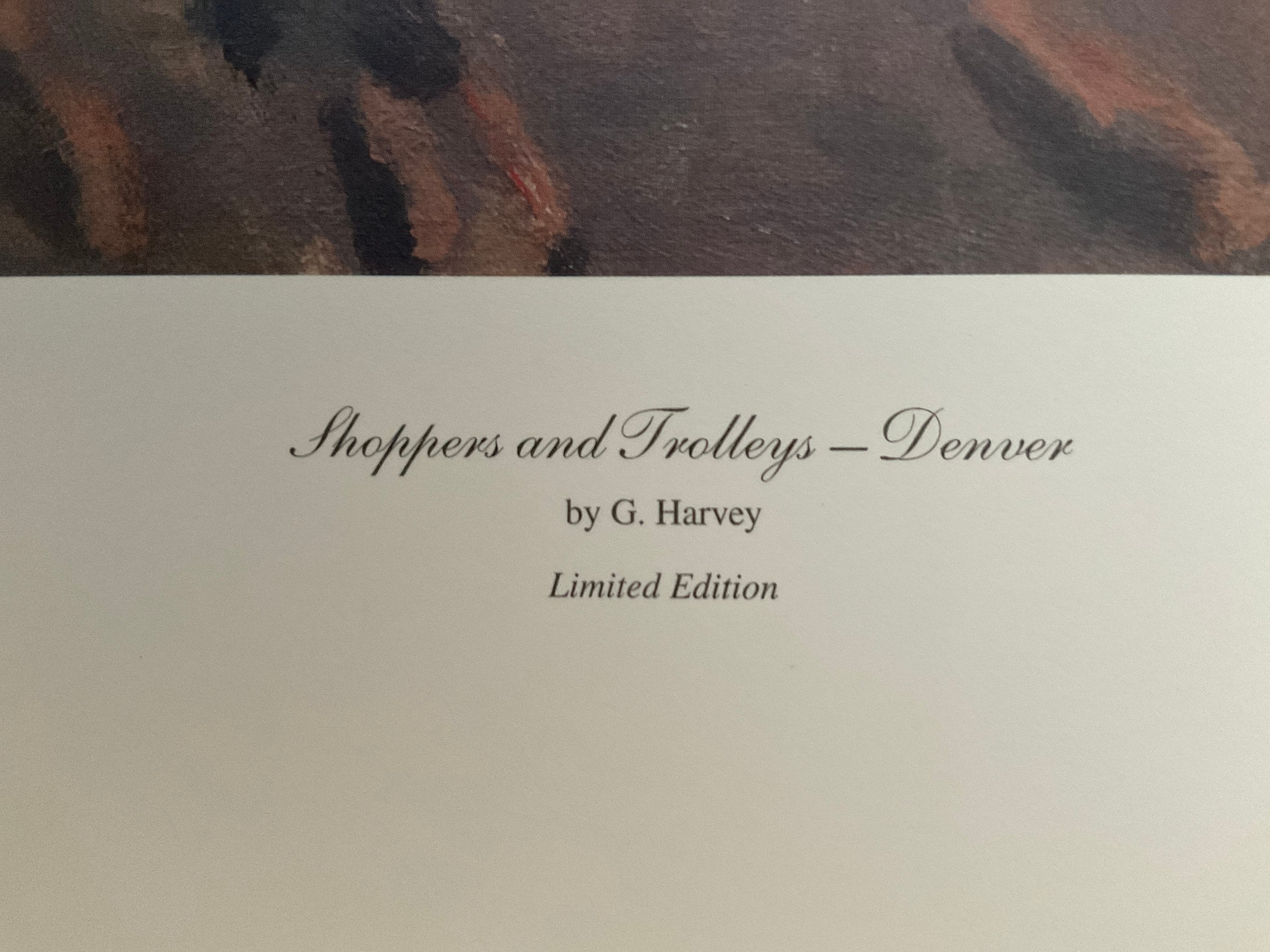 offers shoponline Shoppers and Trolleys Denver, a Signed and Numbered ...