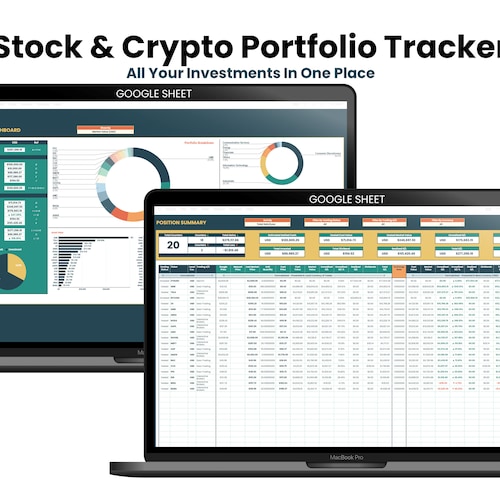 Stock Portfolio Tracking Google Sheets - Etsy Canada