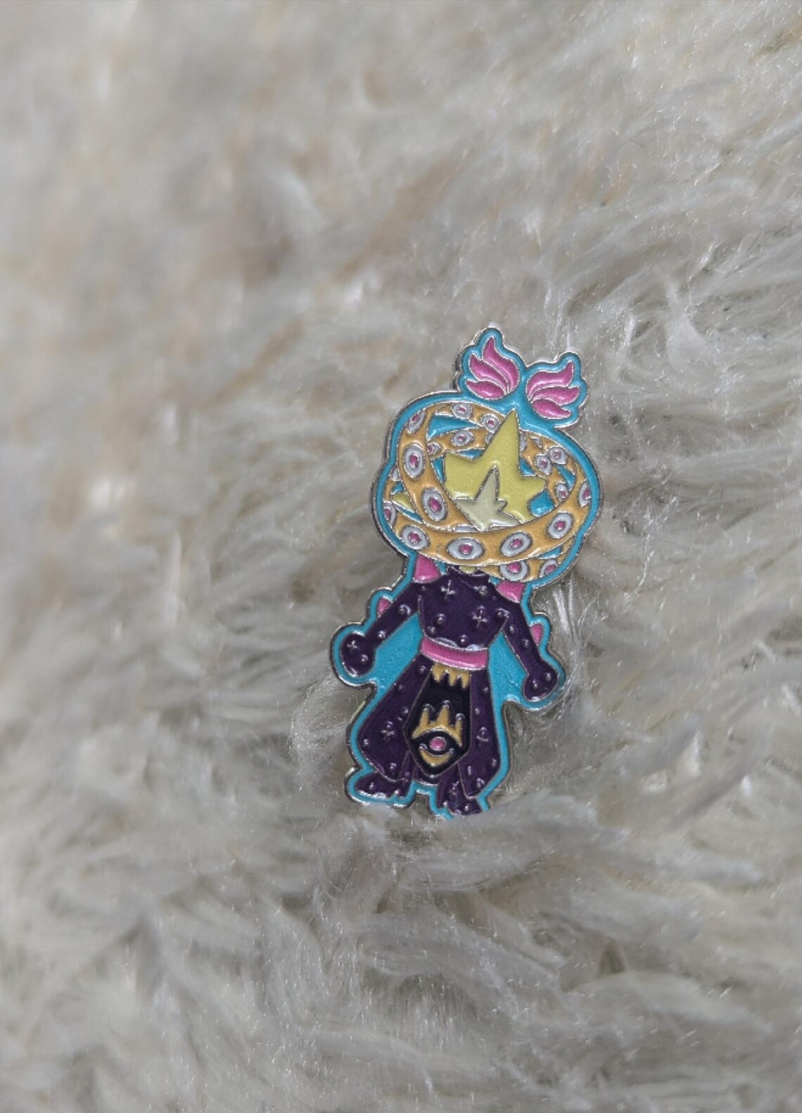 Aster Ophanim Angel Enamel Pin: Humanoid Throne Design - Etsy