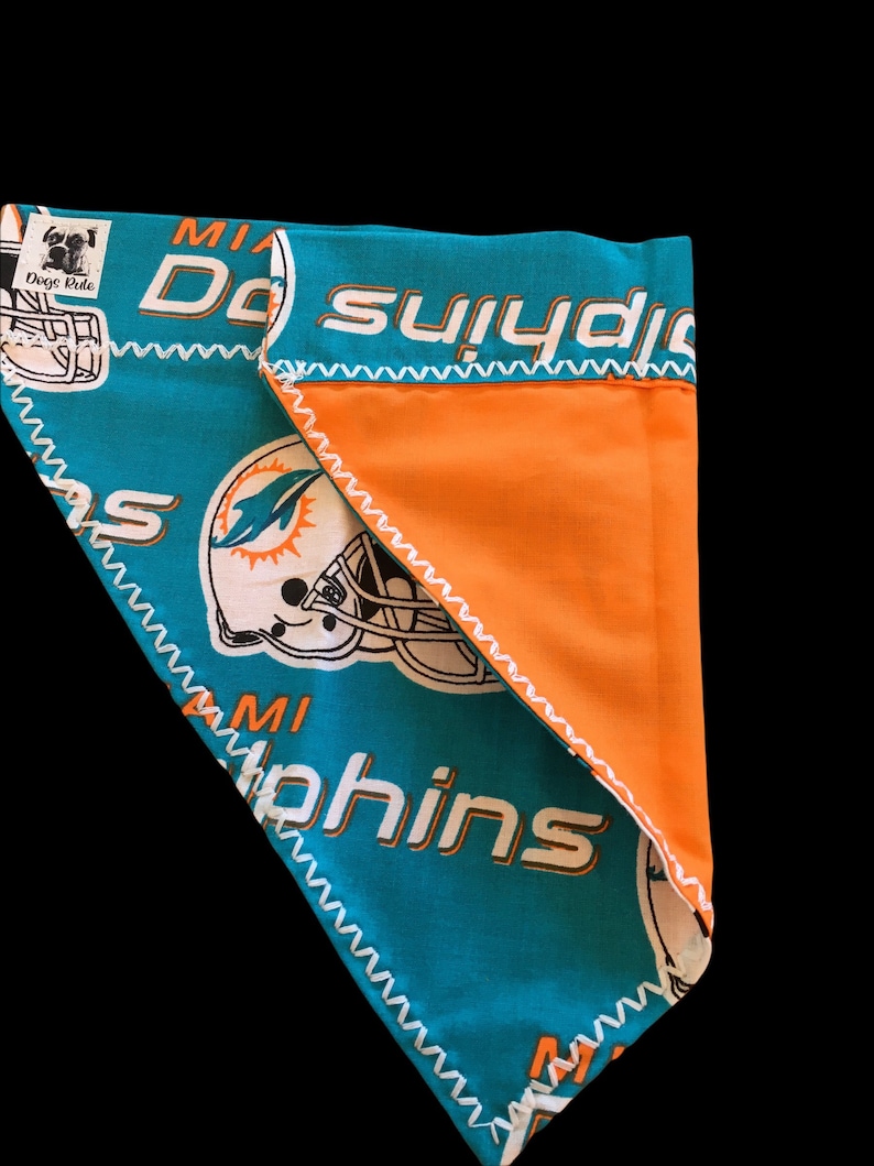 Dolphins, Miami Dolphins, Dog Bandana. - Etsy