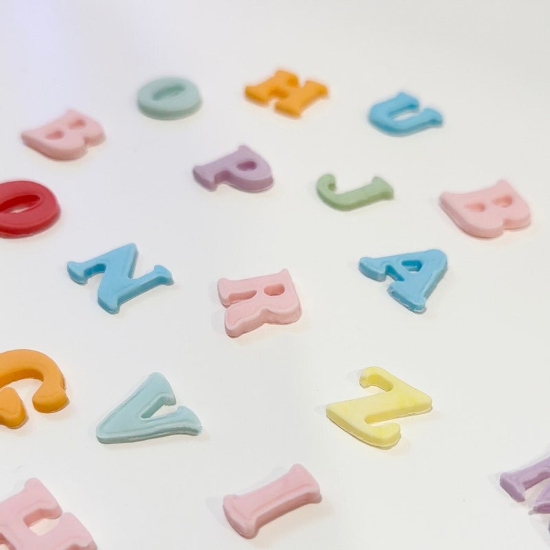 Fondant Letters - Etsy