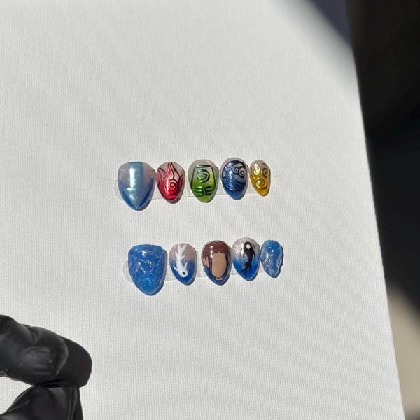 Avatar Nails - Etsy