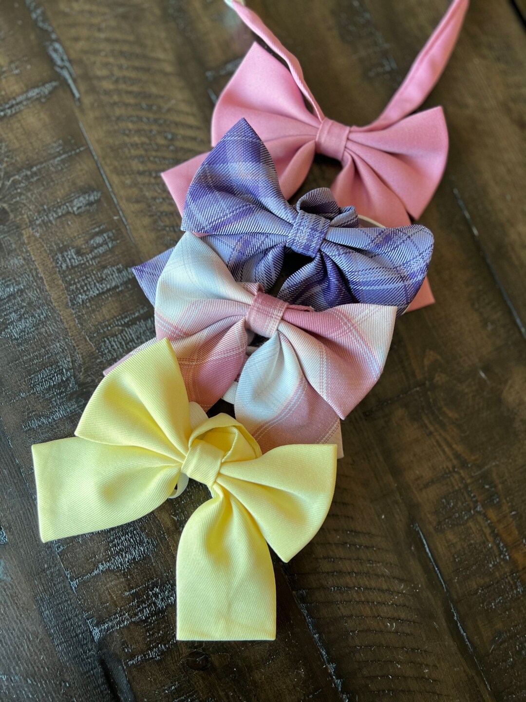 Girls Bowties Neckbow Ties Uniform Ties School Neck Ties - Etsy