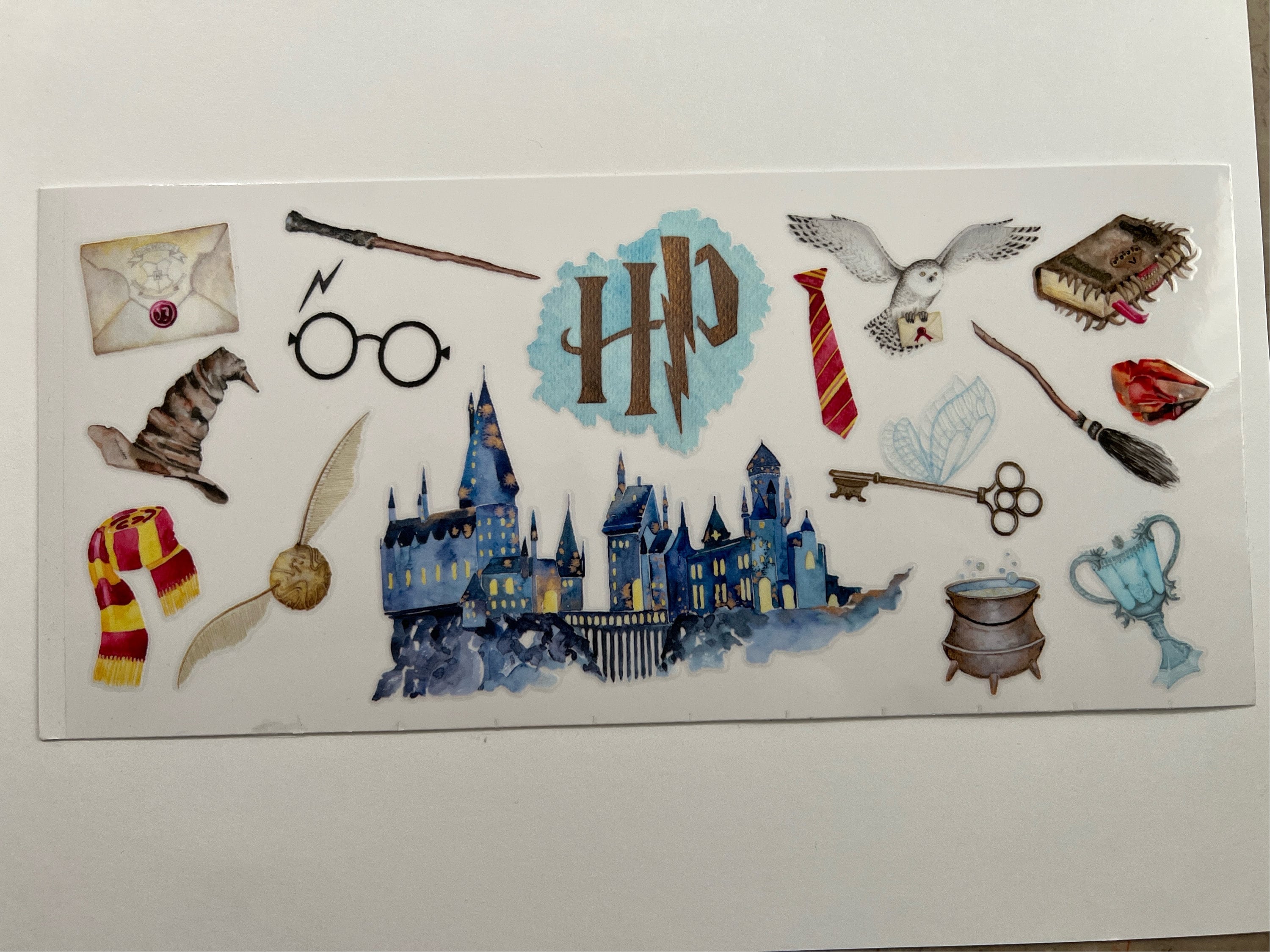 Harry Potter UV DTF 16oz Wrap - Etsy