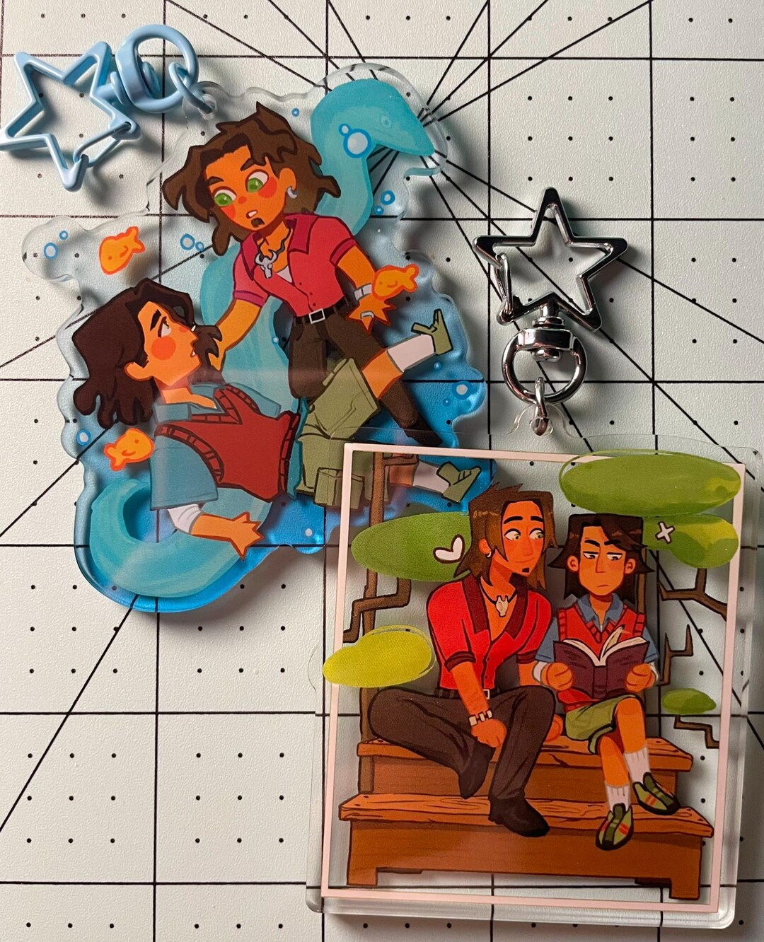 Total Drama Island Alenoah 3-inch Acrylic Keychain - [2 Designs] Bag ...