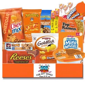 Assorted Color-coded Candy and Snack Gift Baskets, Sour, Chocolates ...