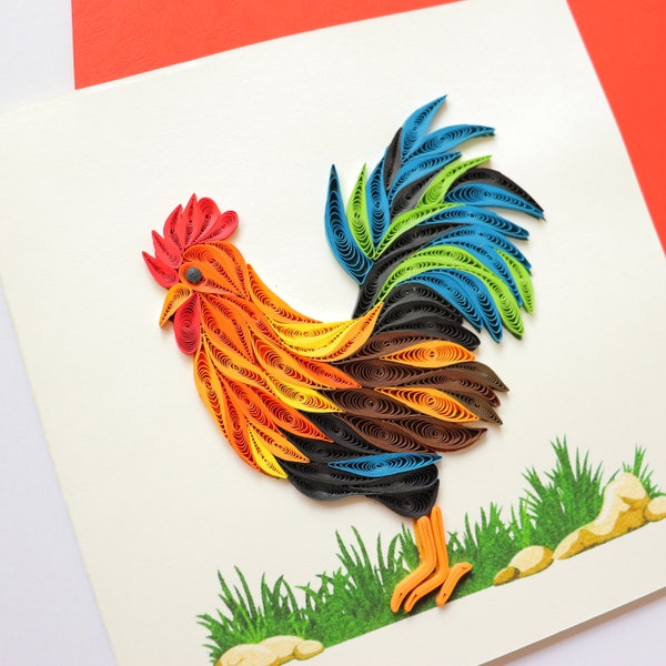 Quilling Chicken - Etsy