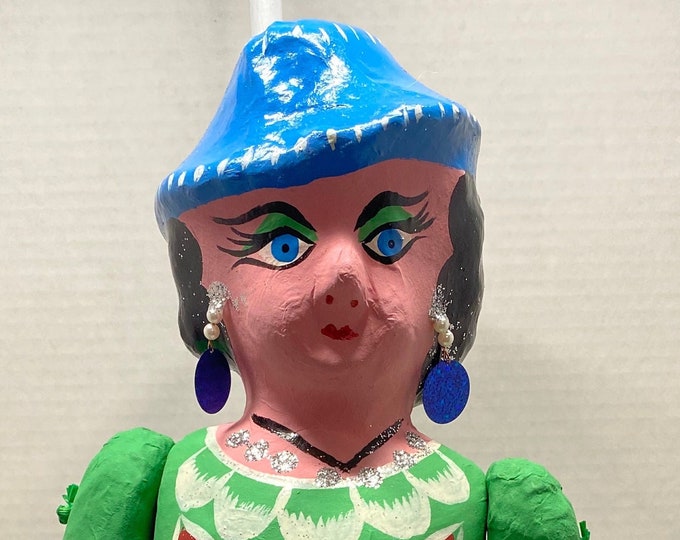 Paper Mache Doll / Muñeca De Carton - Etsy