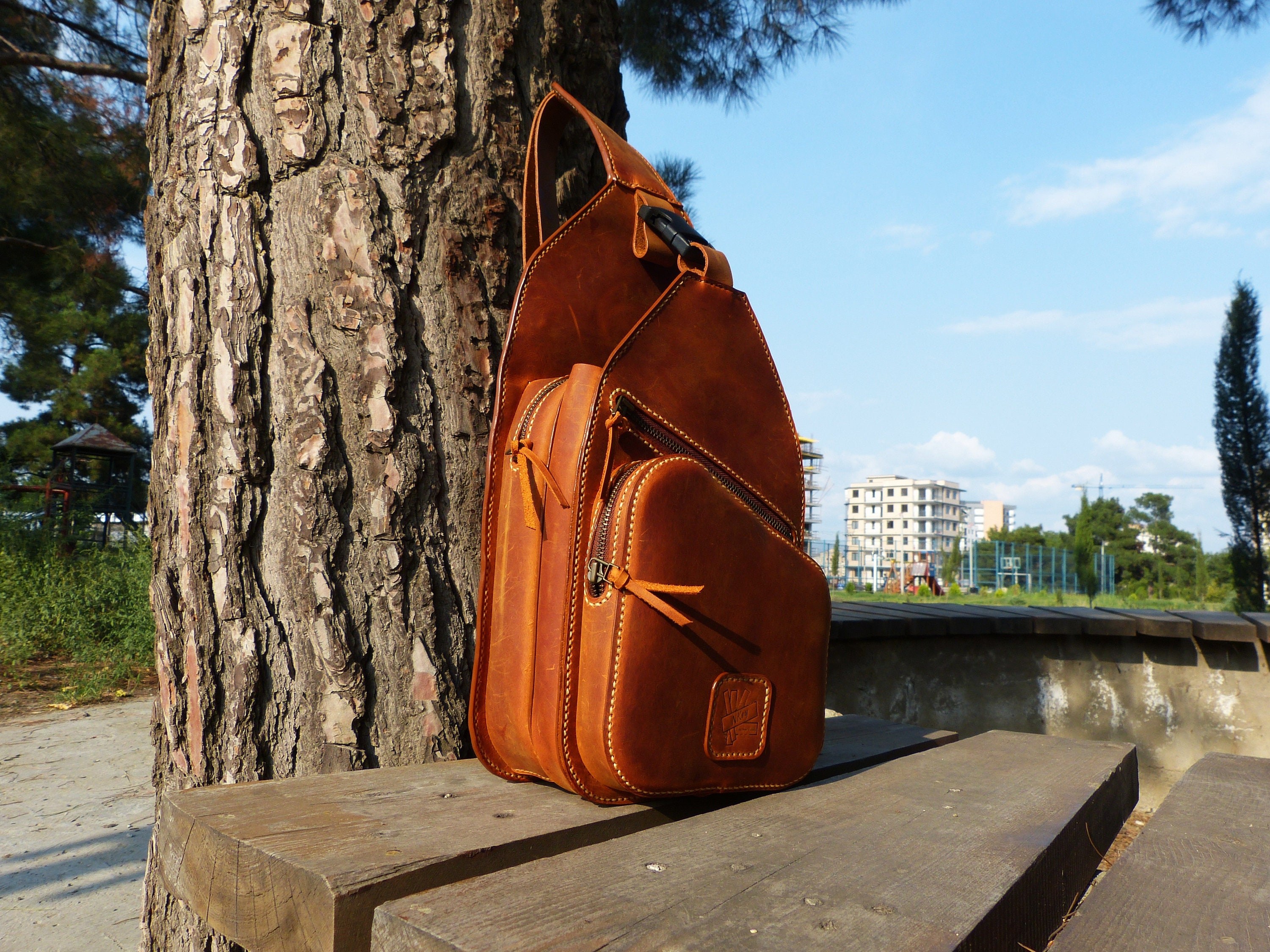 Side Backpack Digital Pattern _ Leather Backpack _ DIY Pattern - Etsy