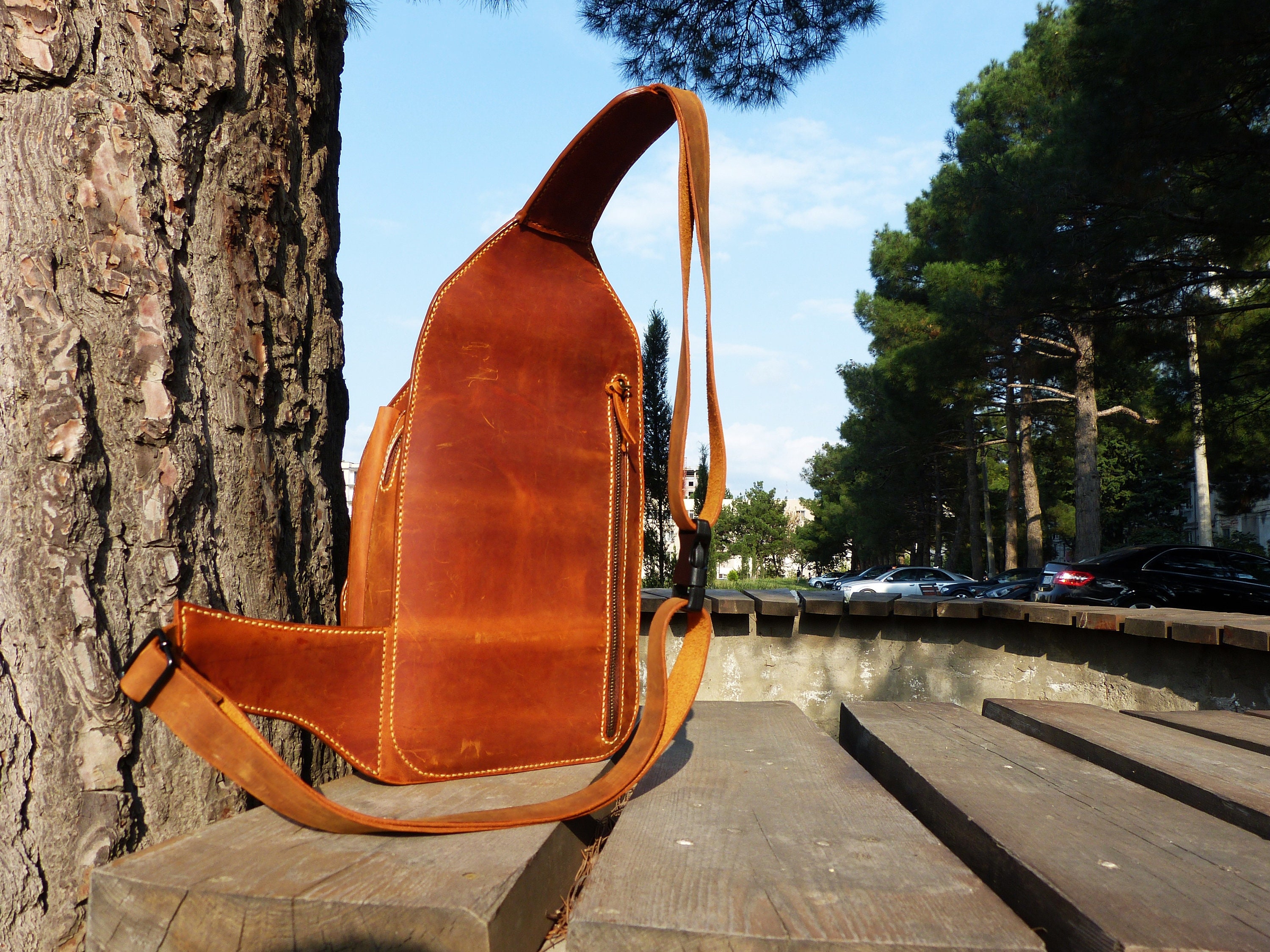 Side Backpack Digital Pattern _ Leather Backpack _ DIY Pattern - Etsy