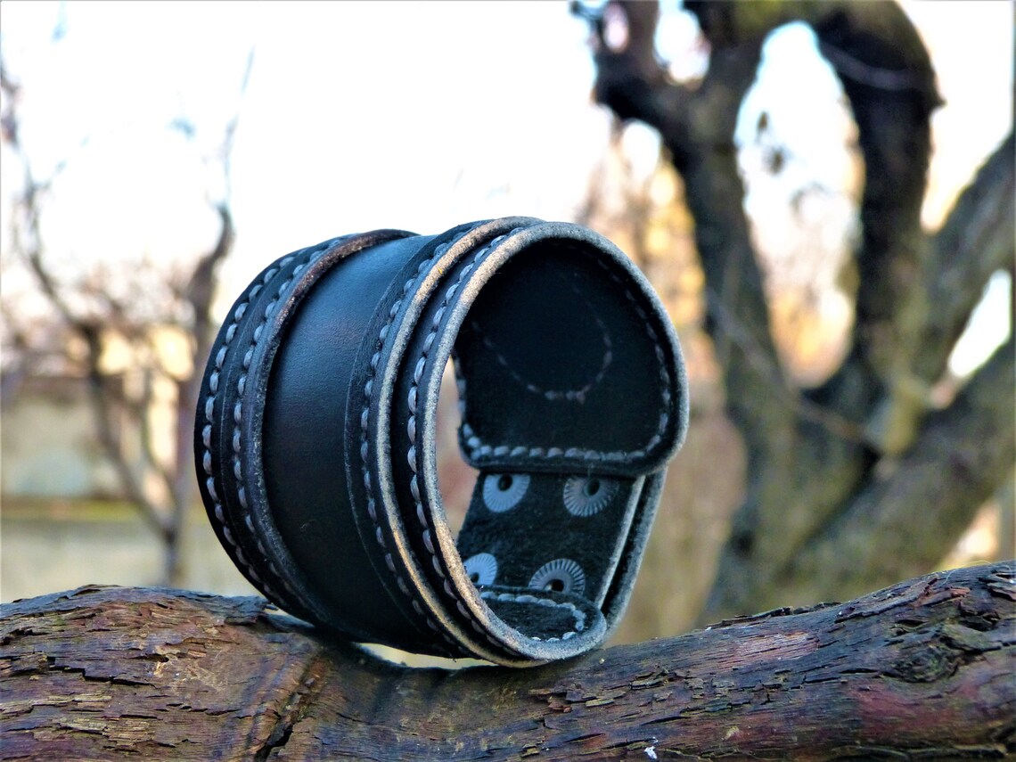 Leather Wristband Bracelet Pattern - Etsy