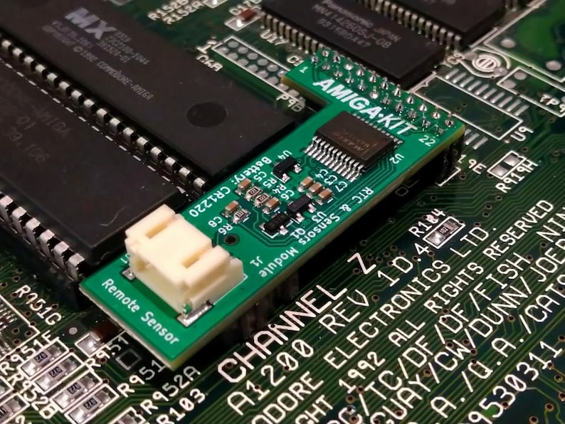 Real Time Clock With Sensor Module (battery Backed RTC) for Commodore ...