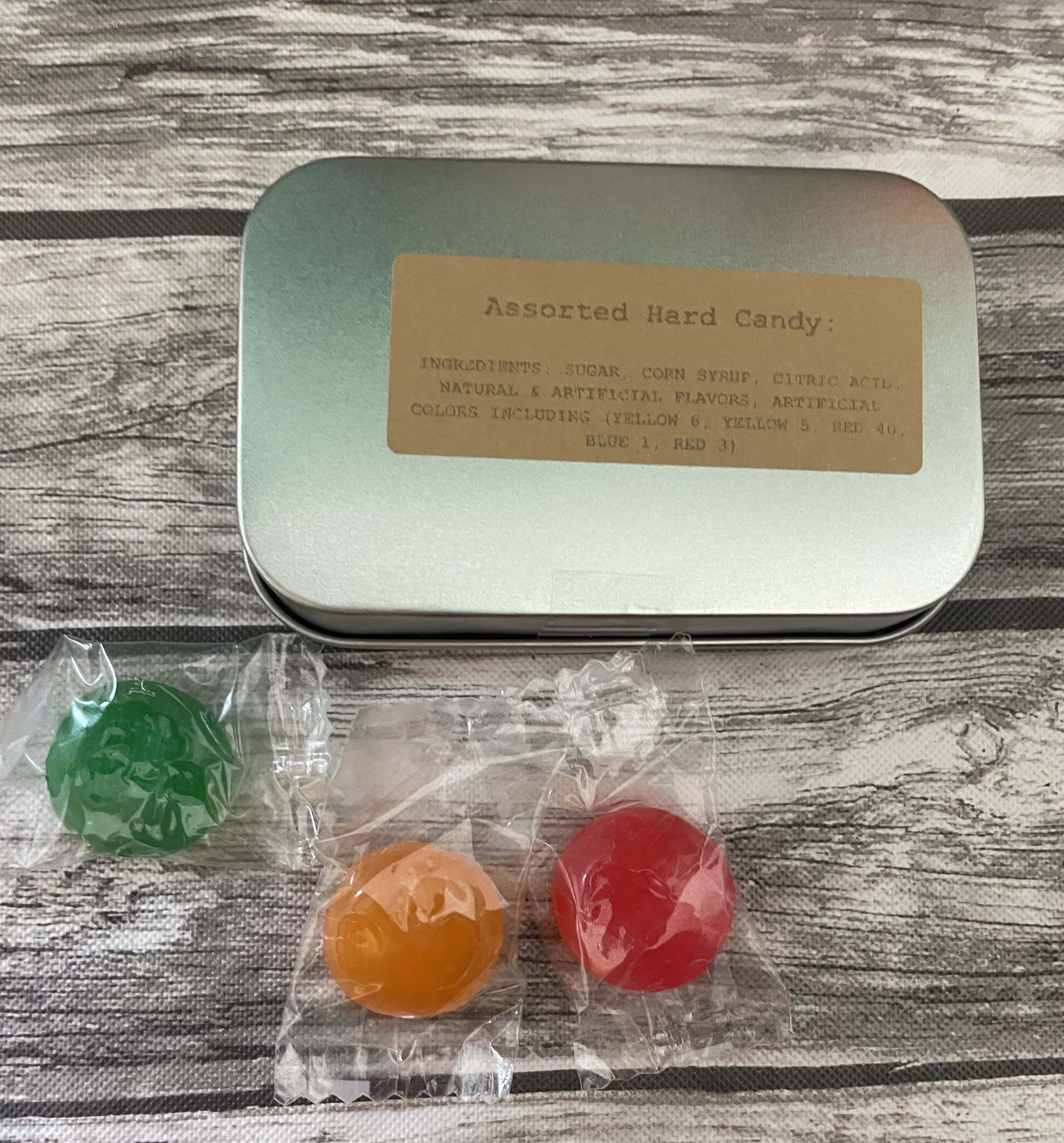 WW2 British Ration Tin of Boiled Sweets WWII Fruit Candy English WWII ...