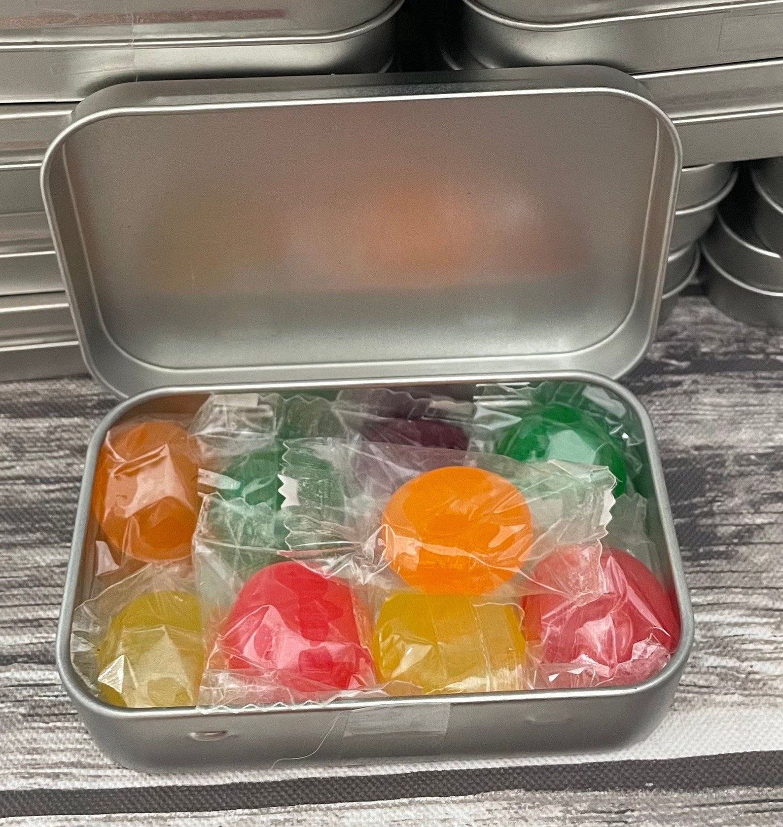 WW2 British Ration Tin of Boiled Sweets WWII Fruit Candy English WWII ...