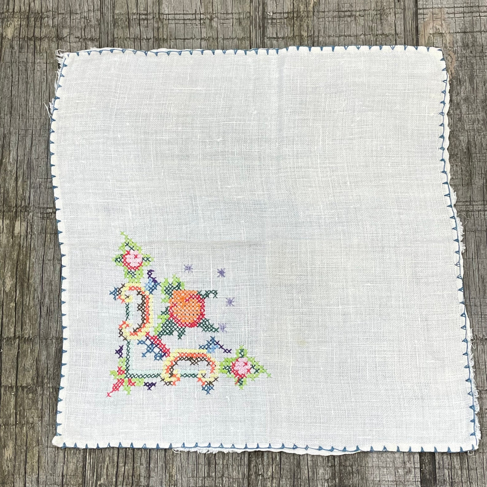 Vintage Wartime Women's Hankie Retro Homefront Handkerchief WWII Re ...