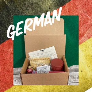 WW2 Red Cross Box Soldier WWII Homefront Goodie Box Wartime Ration ...