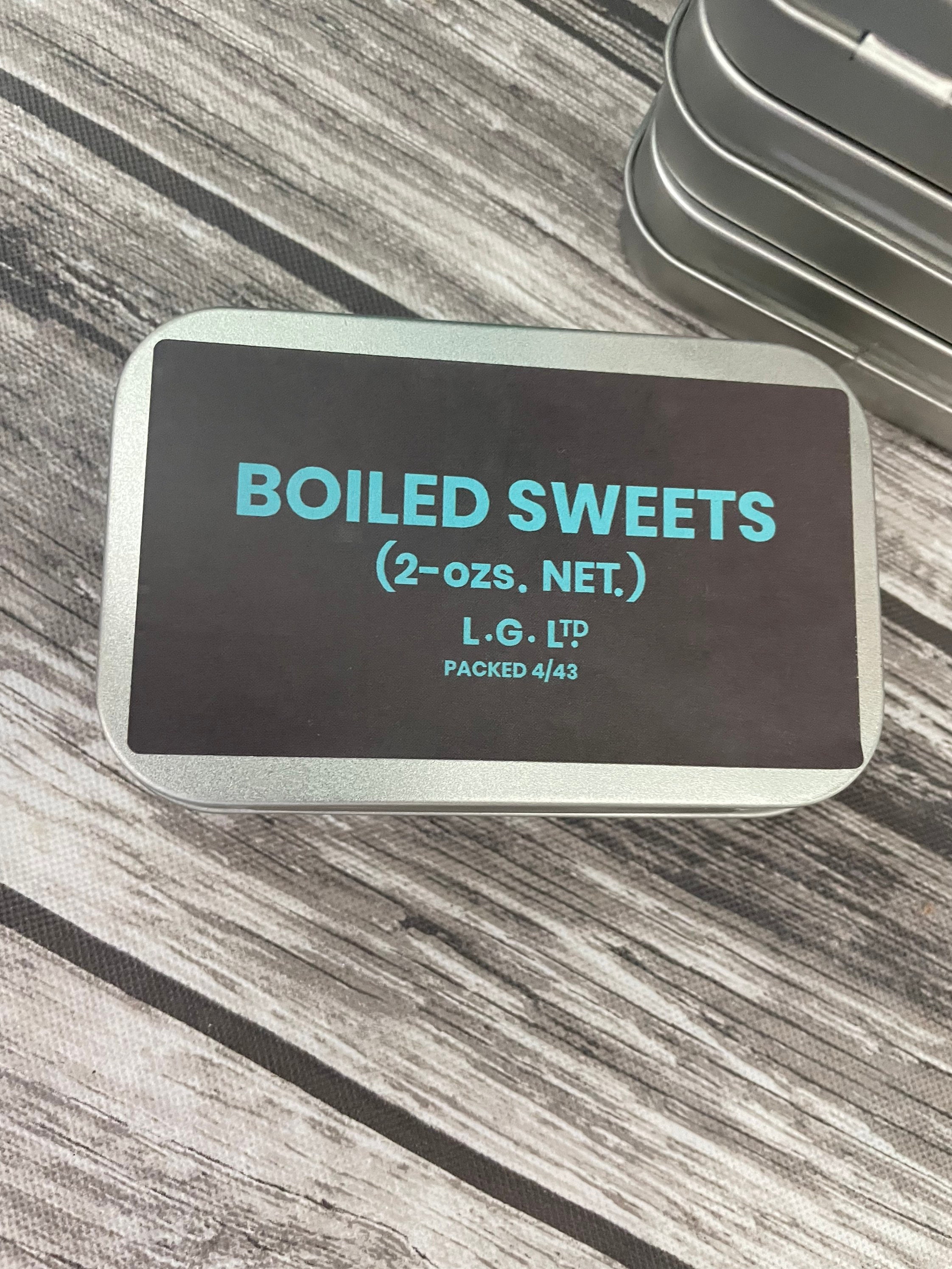 WW2 British Ration Tin of Boiled Sweets WWII Fruit Candy English WWII ...