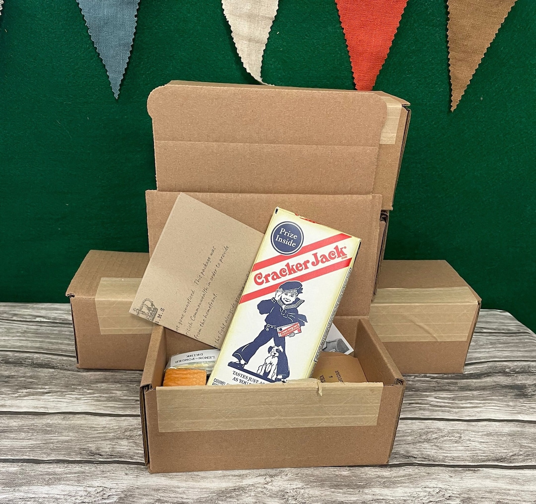 WWII Red Cross Box WW2 Gifts From Home Goodie Box Wartime - Etsy Canada