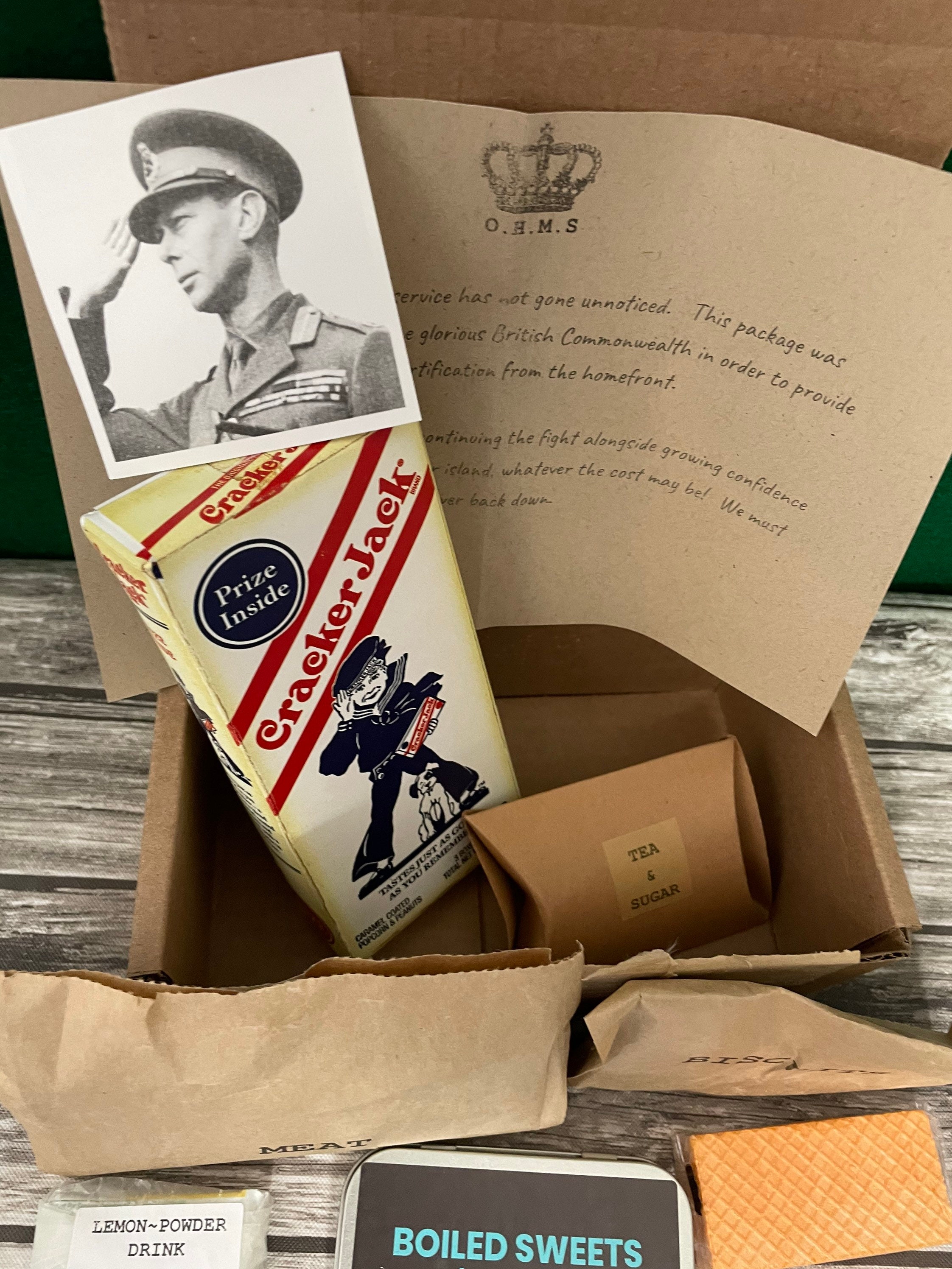 WWII Red Cross Box WW2 Gifts From Home Goodie Box Wartime - Etsy Canada