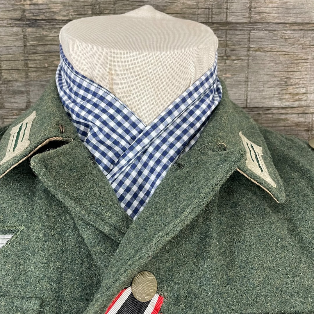 WWII German Cotton Neck Scarf Wrap for Re Enactor Impression Wehrmacht ...