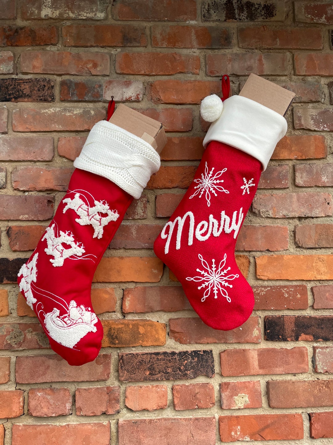 WWII Red Cross Box With Christmas Stocking WW2 Gifts From Home Goodie ...